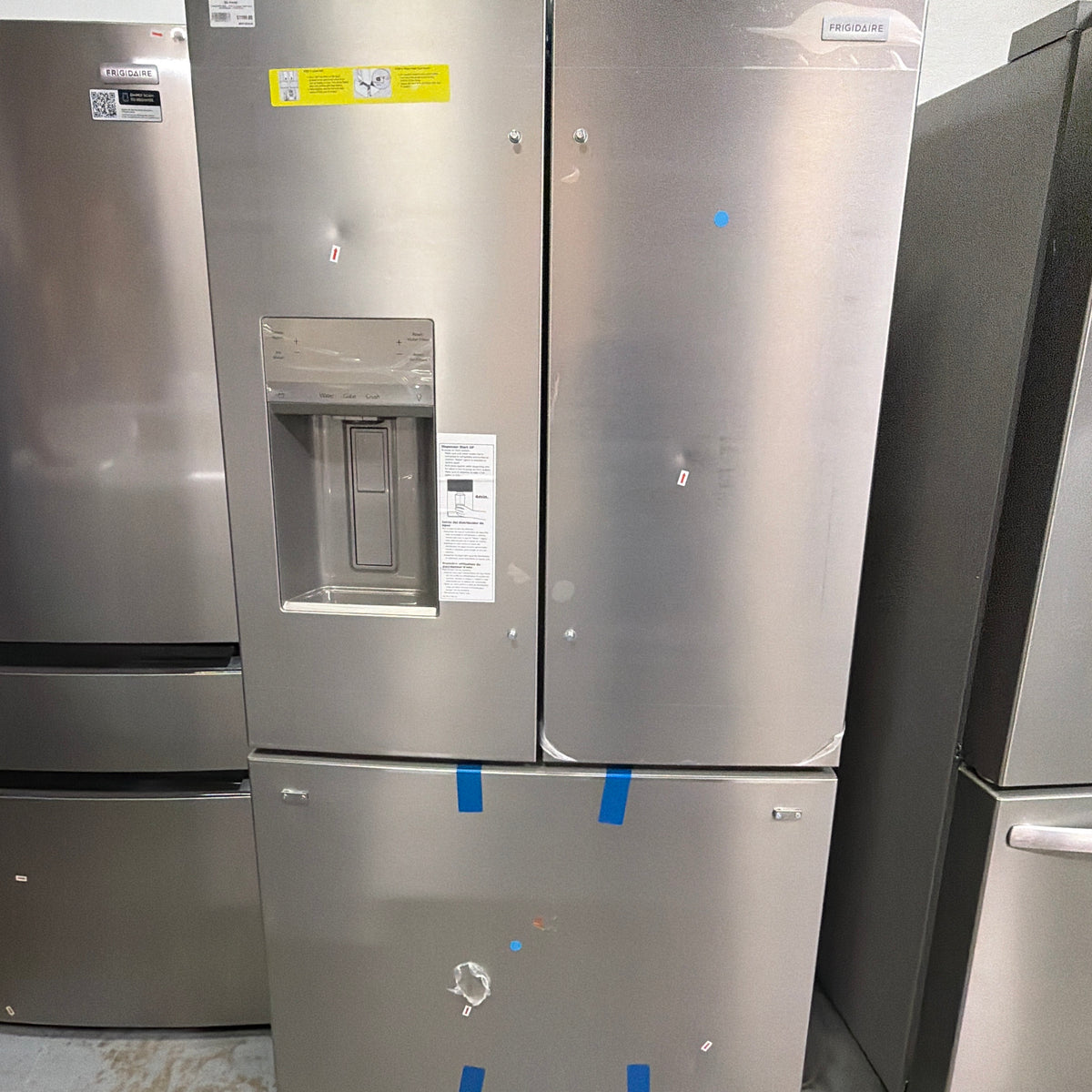 Frigidaire FRFC2323AS - 23 Cu. Ft. Counter-Depth French Door ...