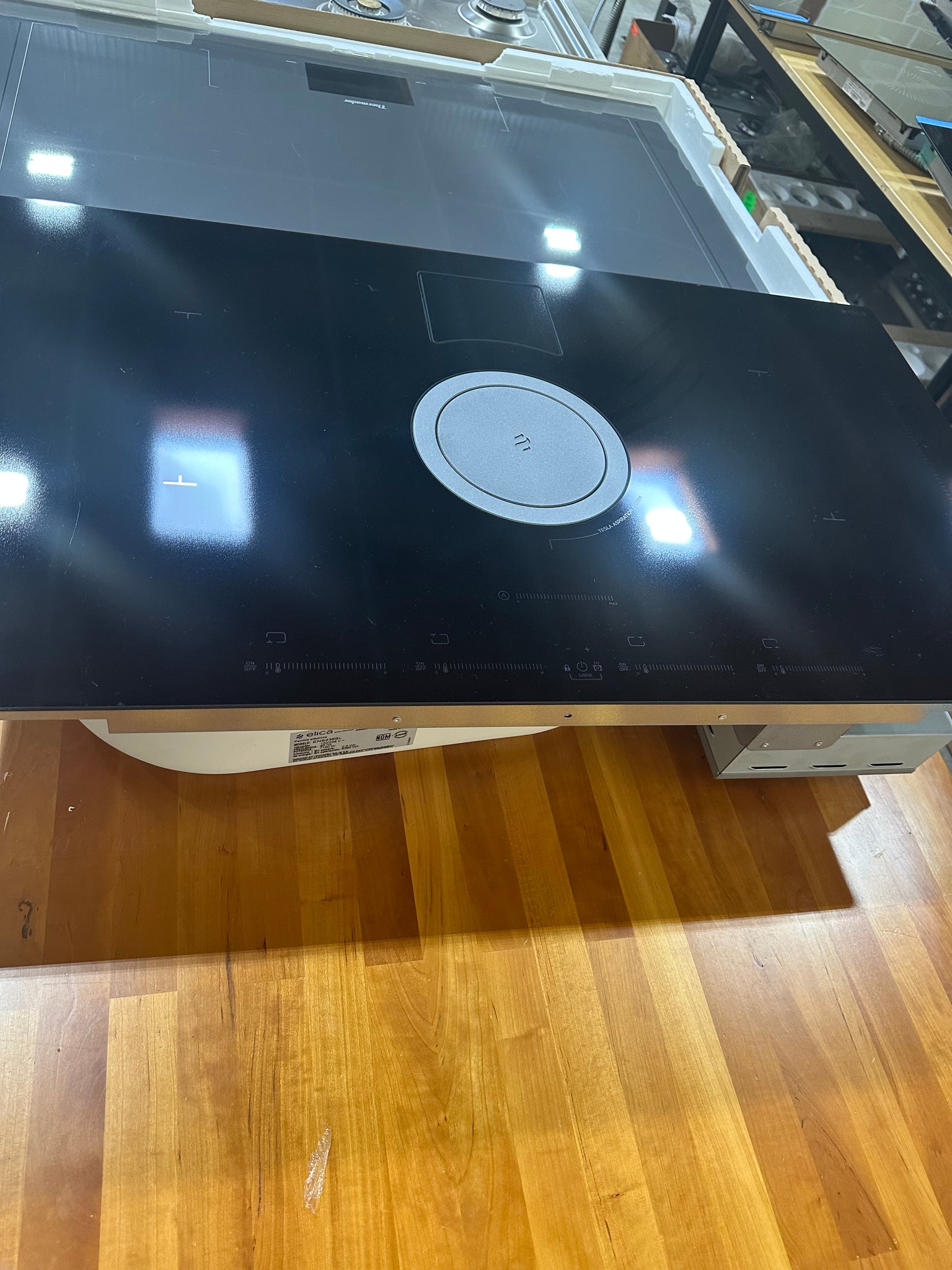 ELICA ENS436BL 36 Inch NikolaTesla Switch Induction Cooktop with 4 Coo ...