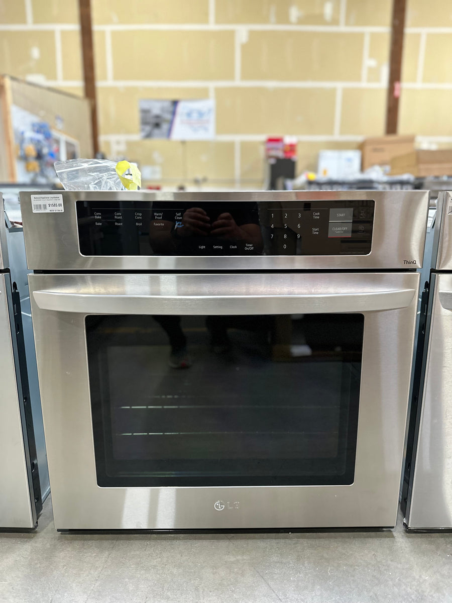 LG LWS3063ST 4.7 cu. ft. Single Built-In Wall Oven – National Appliance ...