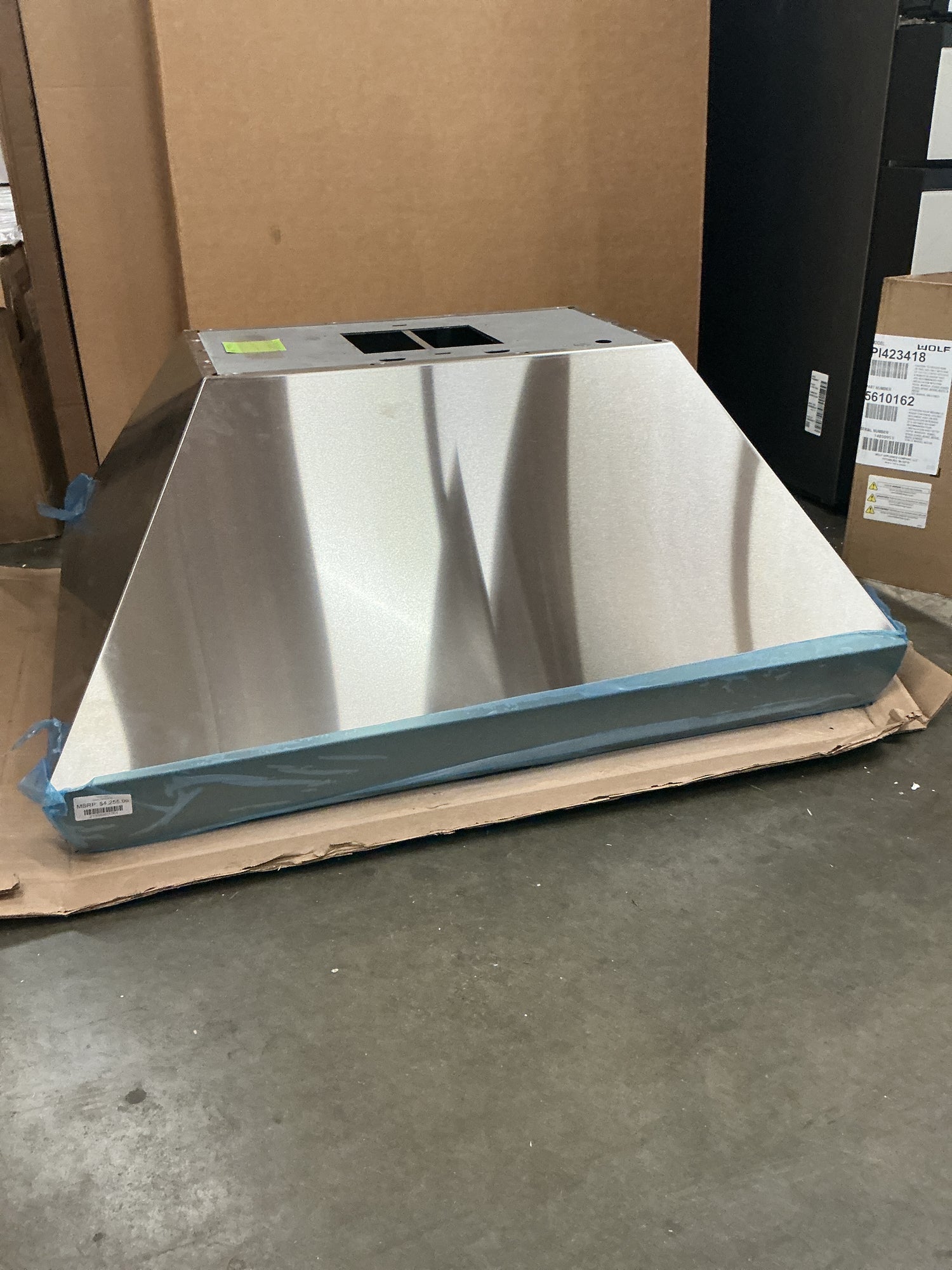 Wolf PI423418 Island Range Hood, 42 Inch (Open Box / Scratch & Dent ...
