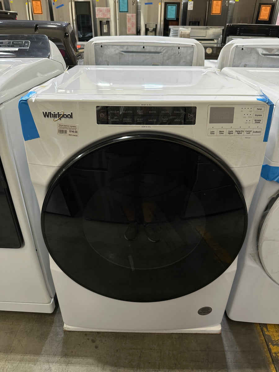 WHIRLPOOL WED5620HW 7.4 cu. ft. Electric Dryer – National Appliance ...